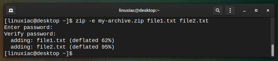 How To Zip Files And Directories On Linux with Examples 
