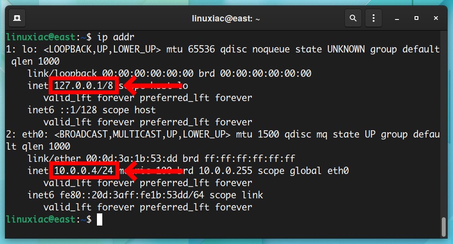 How To Find Get IP Address In Linux Using Command Line