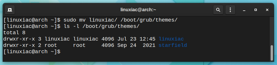 How To Apply A Theme To GRUB Boot Loader Quickly And Easily
